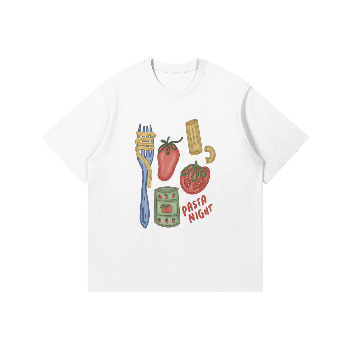 Pasta Night T-shirt – Streetwear Chef